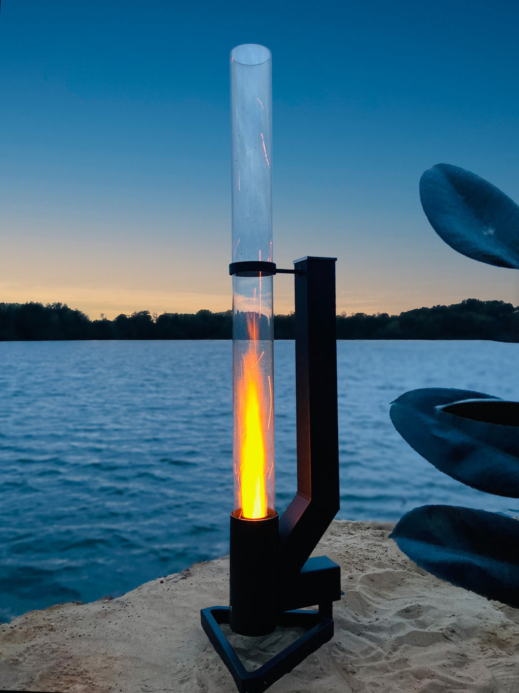 Pellet Fackel HEROS – Stahlsein